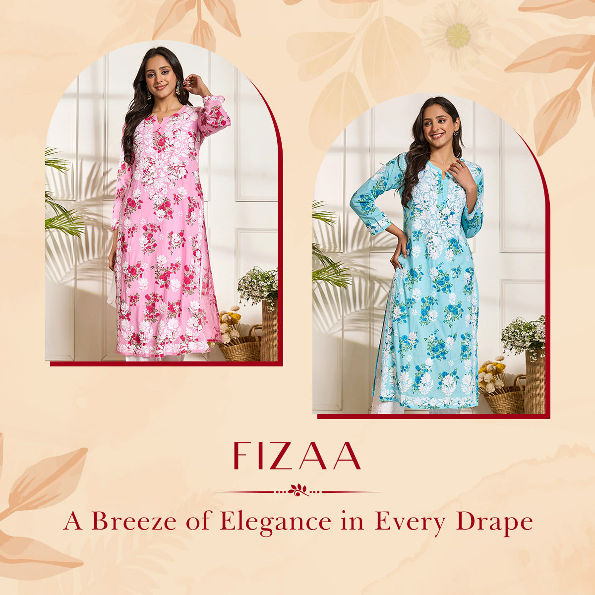 Shop Hand Embroidered Chikankari Outfits for Men & Women - House Of ...