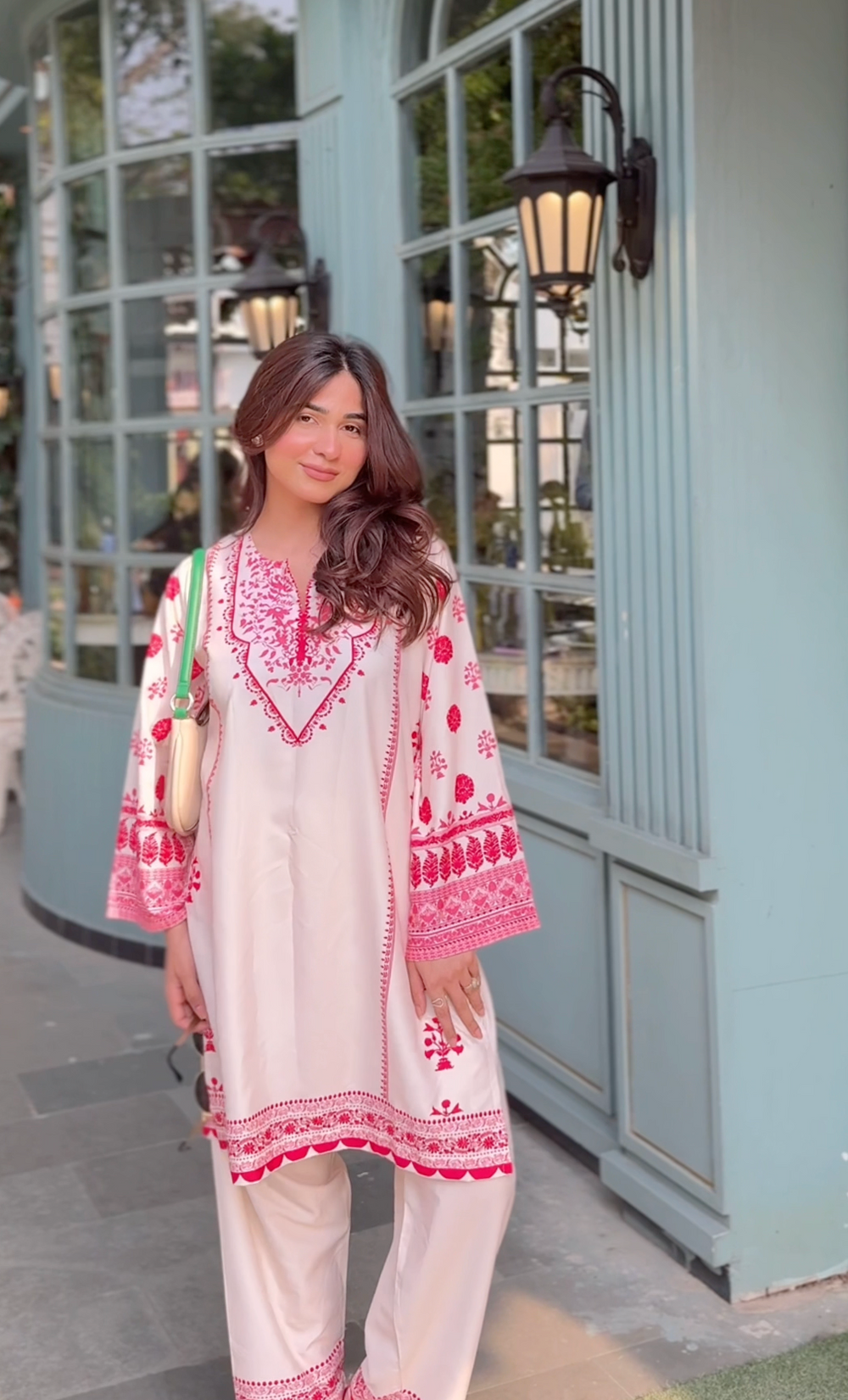 House Of Kari(Chikankari Clothing) - Shivani in Printkari Poly Muslin ...